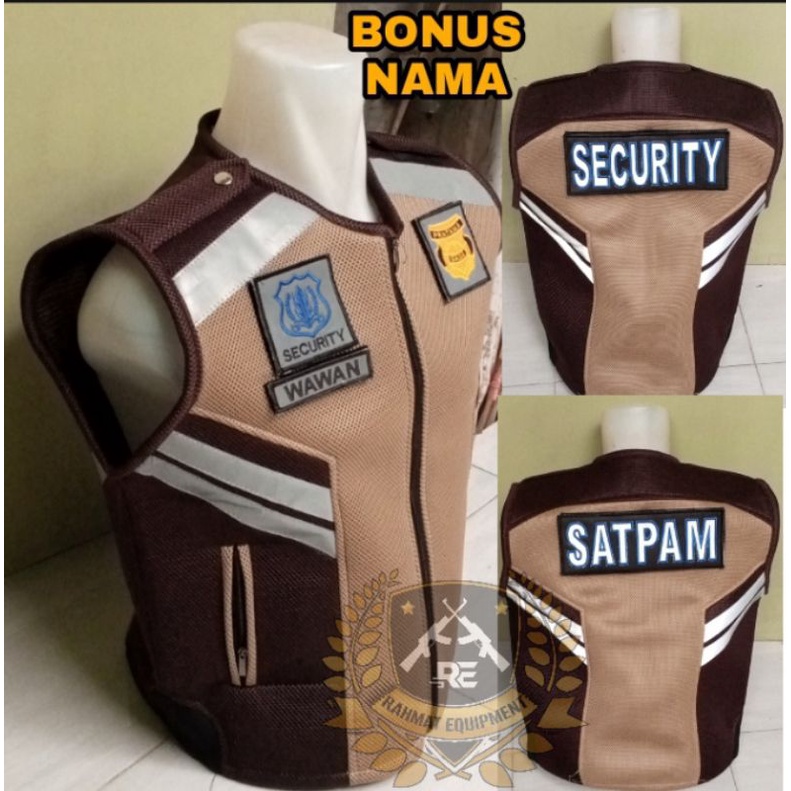 Jual Rompi Security Warna Terbaru Rompi Satpam Warna Original Terbaru ...