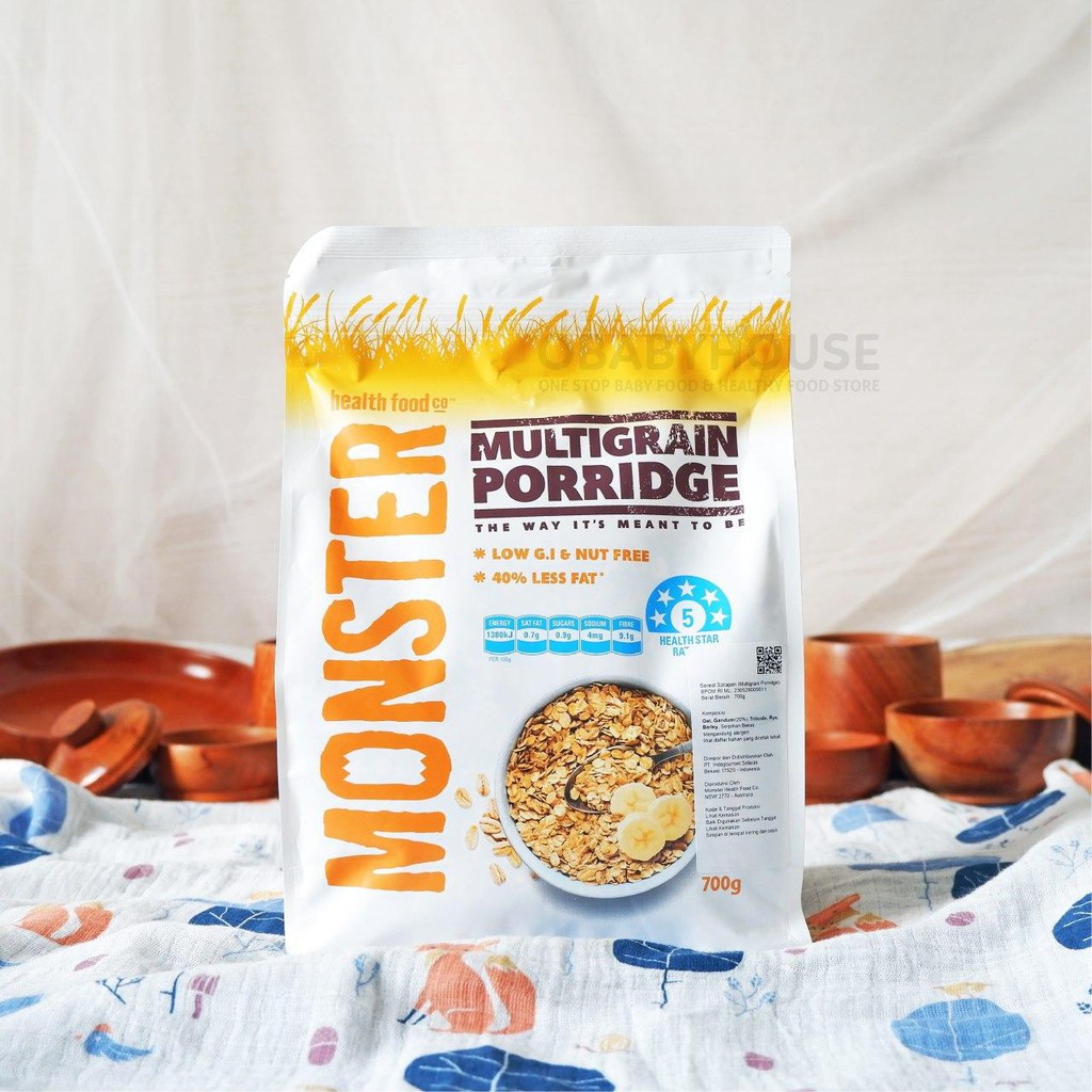 Jual Monster Multi Grain Porridge 700 gram | Shopee Indonesia