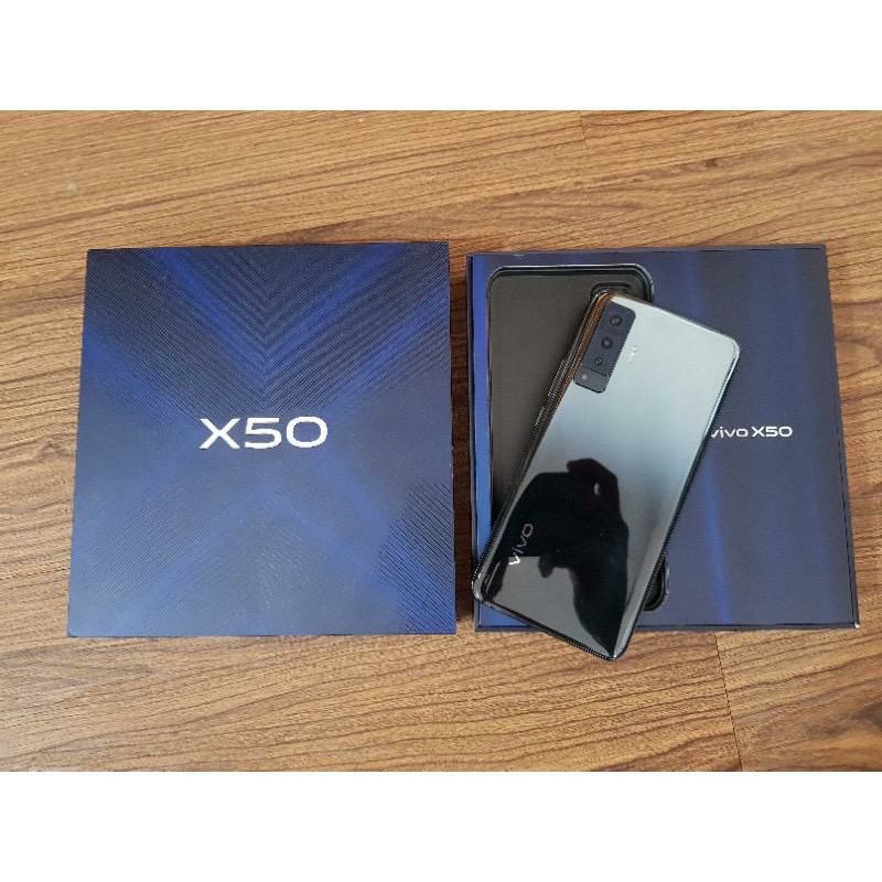 Jual VIVO X50 SECOND ORIGINAL BERGARANSI Ram 8 Rom 128 Gb FULLSET | Shopee Indonesia