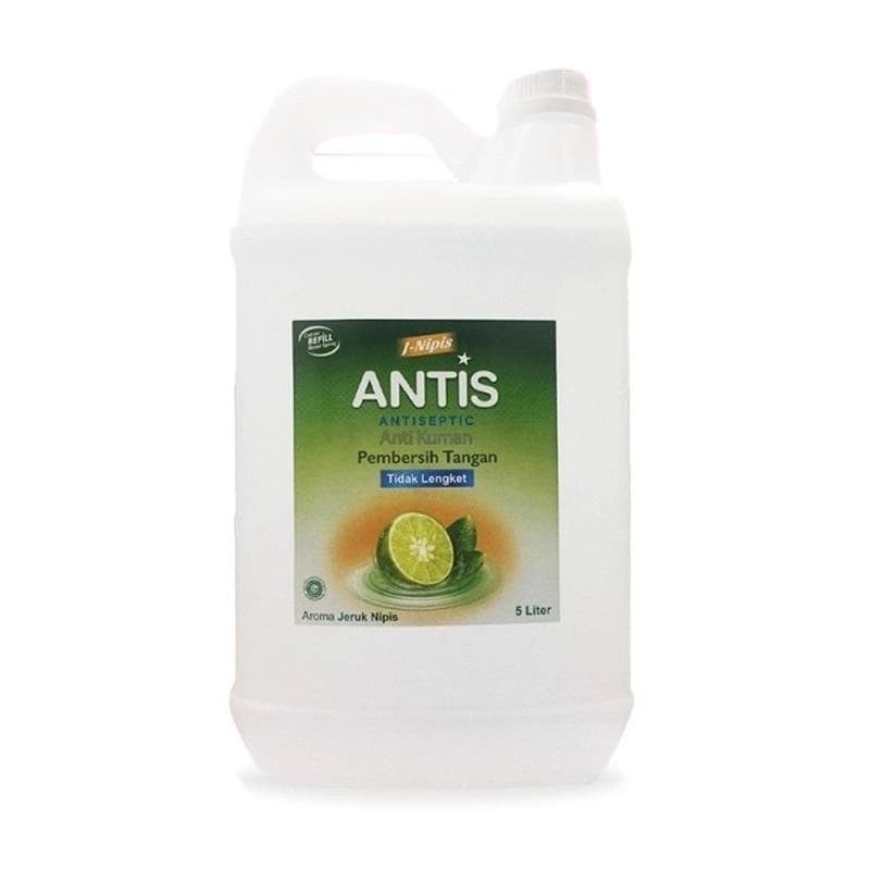 Jual ANTIS HAND SANITIZER LIQUID / CAIR ORIGINAL 5 LITER | Shopee Indonesia