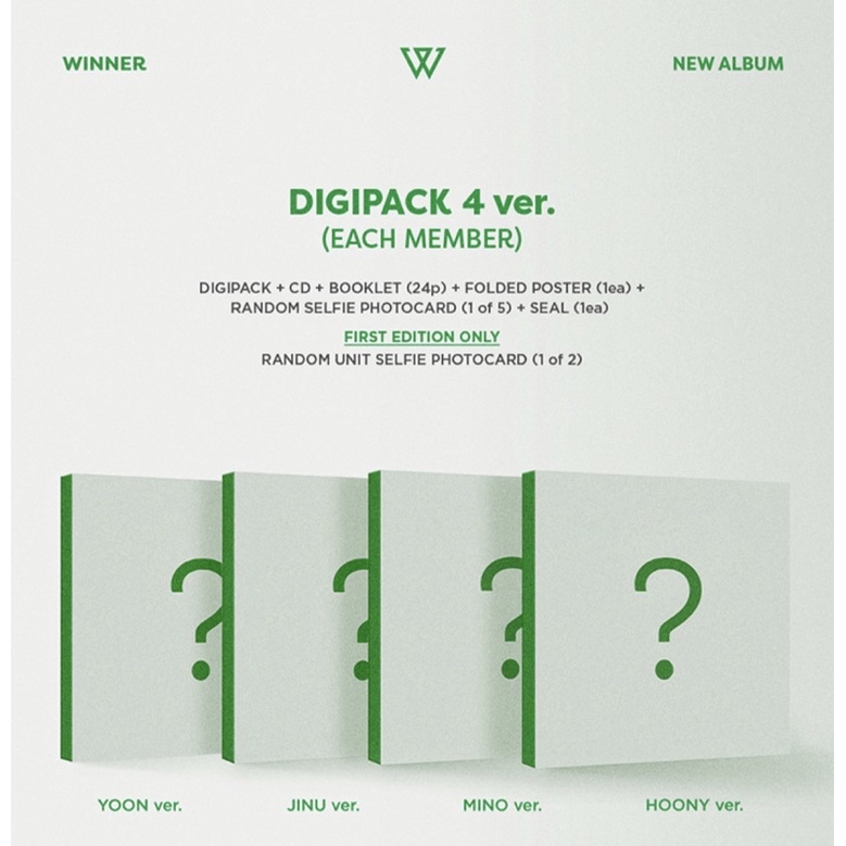 Jual WINNER 4th MINI ALBUM [HOLIDAY] (DIGIPACK ver.) - Official ...