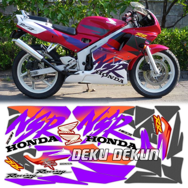Jual striping nsr / striping nsr 150 rr / striping nsr 150 rr astra ...