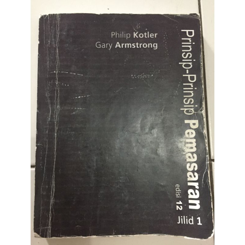 Jual Buku prinsip-prinsip pemasaran edisi 12 jilid 1 (kotler) | Shopee Indonesia