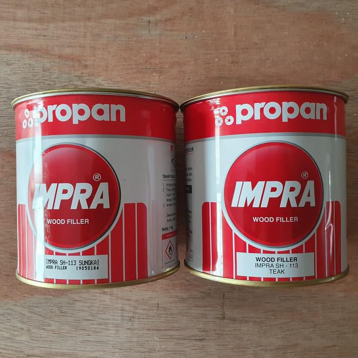 Jual Dempul Kayu Impra Wood Filler Impra SH 113 SUNGKAI atau TEAK (1 KG ...