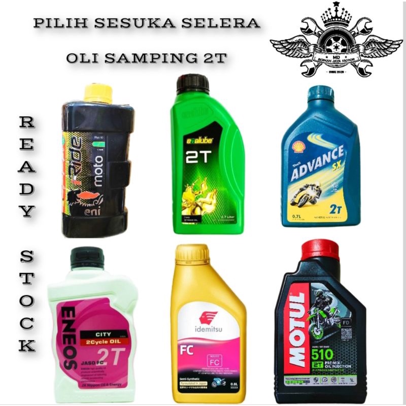 Jual OLI SAMPING 2T 0.7-1lt (ENI)(EVALUBE)(SHELL)(ENEOS)(IDEMITSU ...