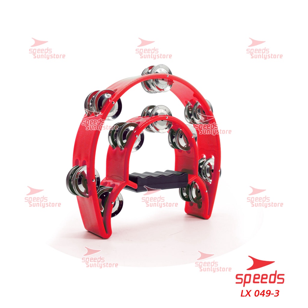 Jual SPEEDS Tamborin Alat Musik Kecrekan Tambourine Instrumen Double ...