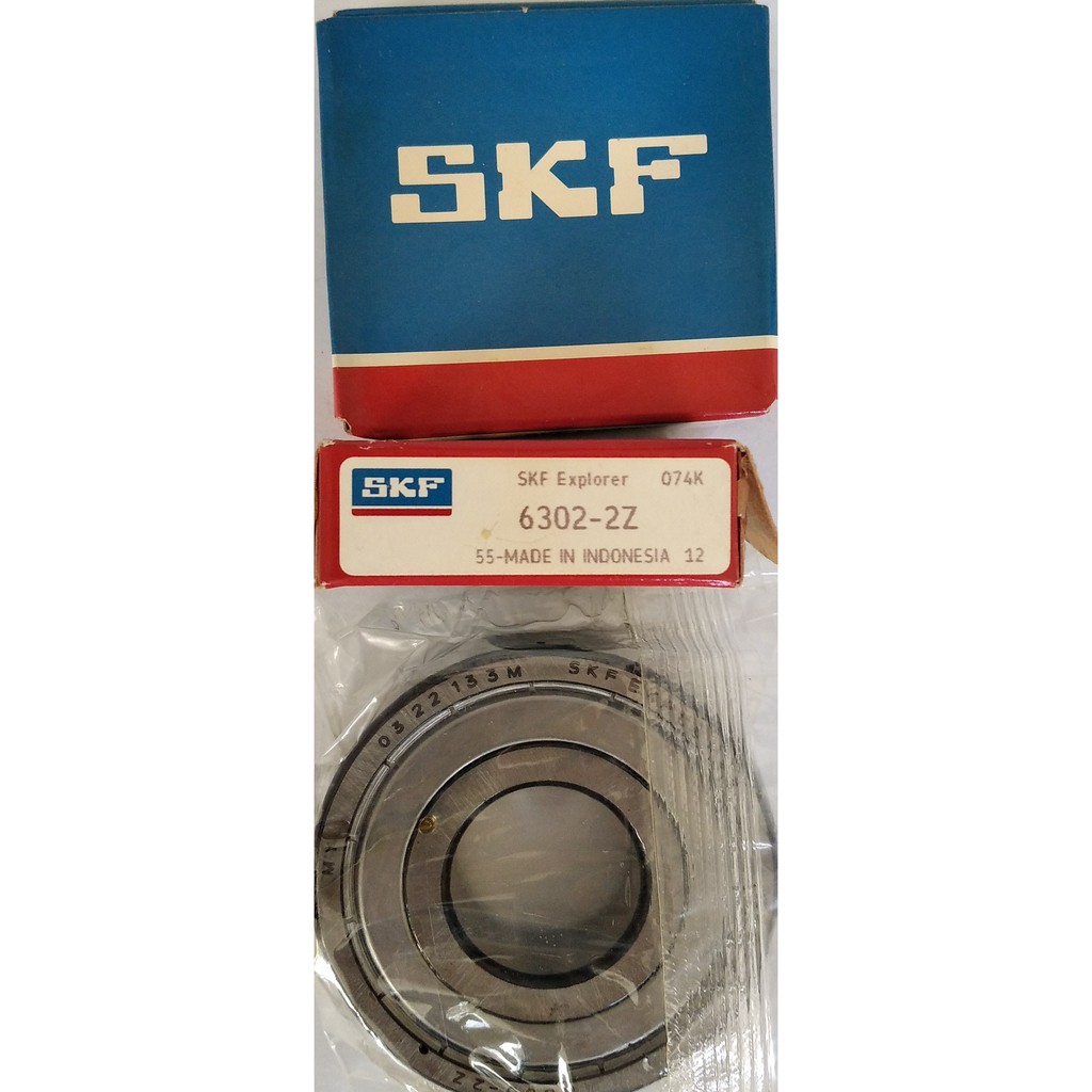 Jual BALL BEARING 6302 2Z SKF / Laher / Pelor 6302 ZZ SKF - Original ...