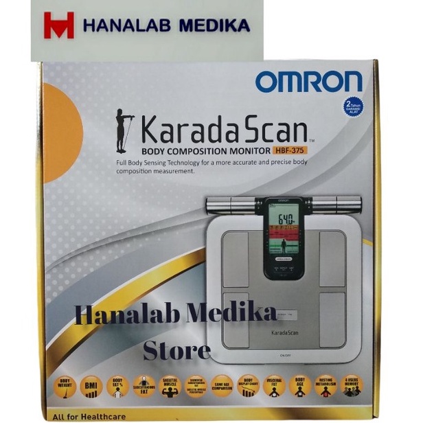 Jual Karada Scan Body Composition Monitor Omron HBF-375 / Timbangan ...