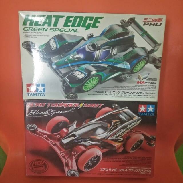 Jual mobil tamiya mini 4wd heat edge green special/aero thunder shot ...