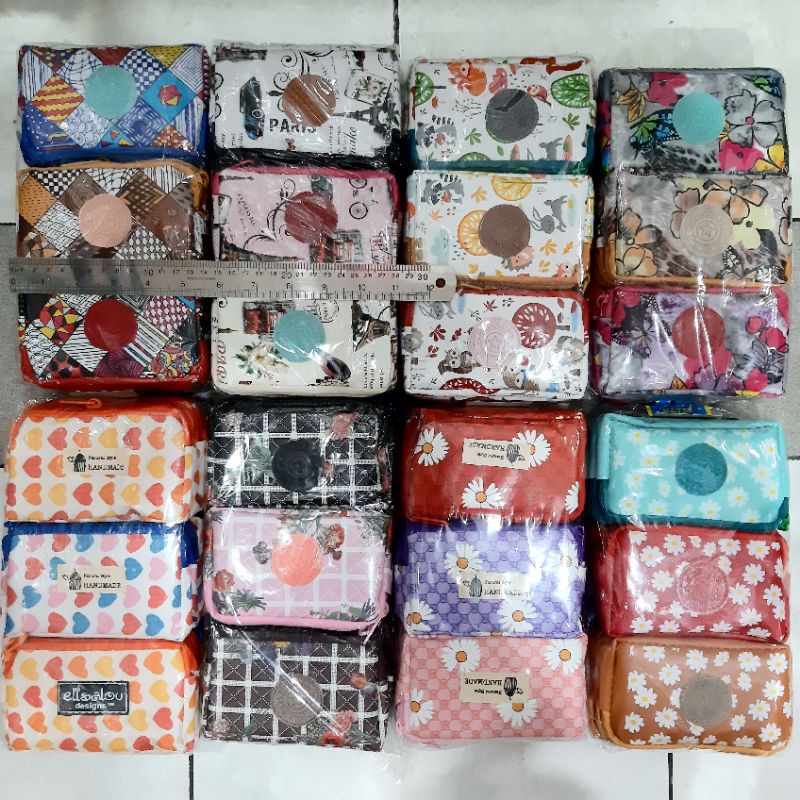 Jual Dompet Kipling 3resleting Kecil 13x8x4cm Lusinan 12pcs Grosir | Shopee Indonesia