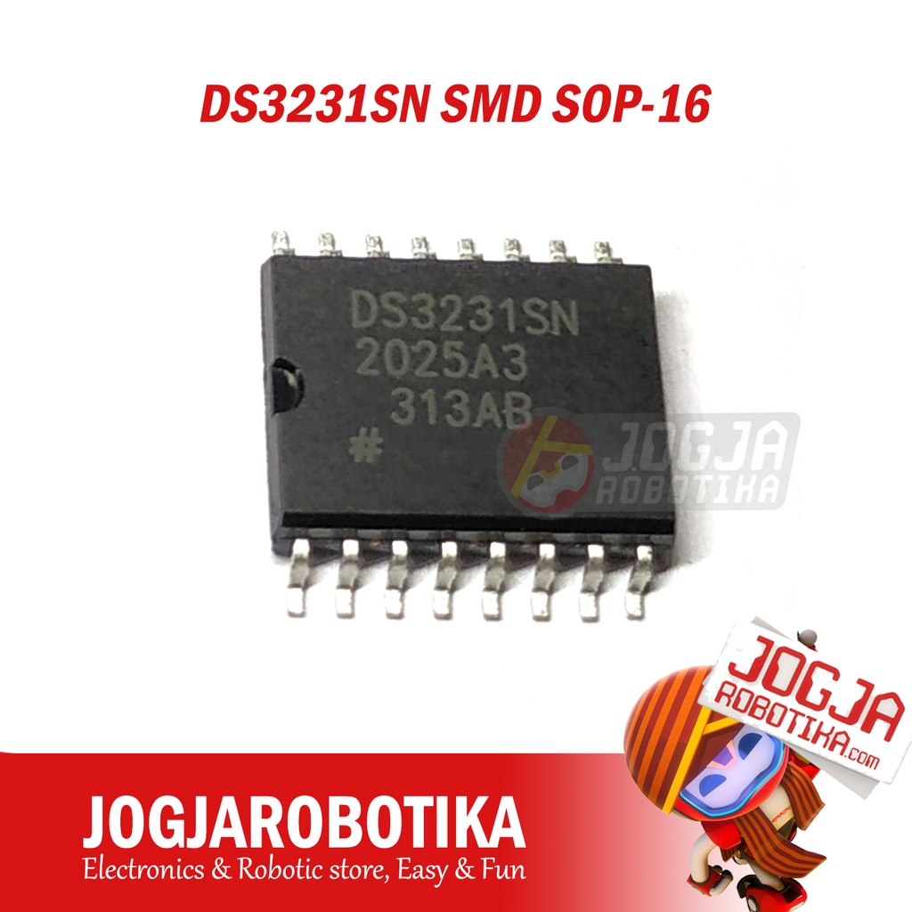 Jual IC DS3231 DS3231SN SMD SOP16 IC RTC Real Time Clock | Shopee Indonesia
