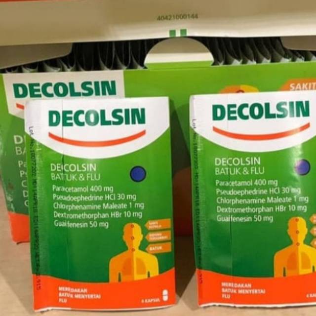 Jual decolsin obat flu | Shopee Indonesia