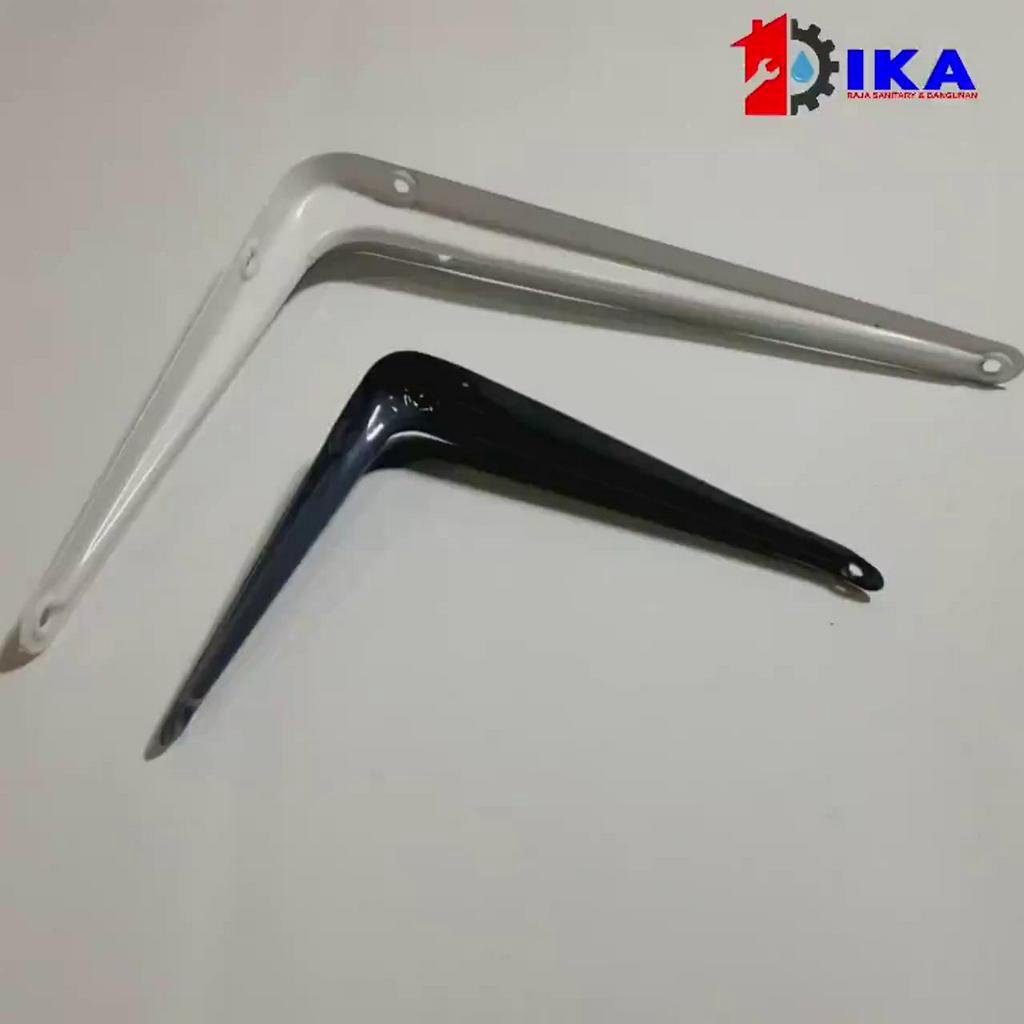 Jual Siku Besi L Penyangga Rak Dinding Breket Shelf Bracket PREMIUM ...