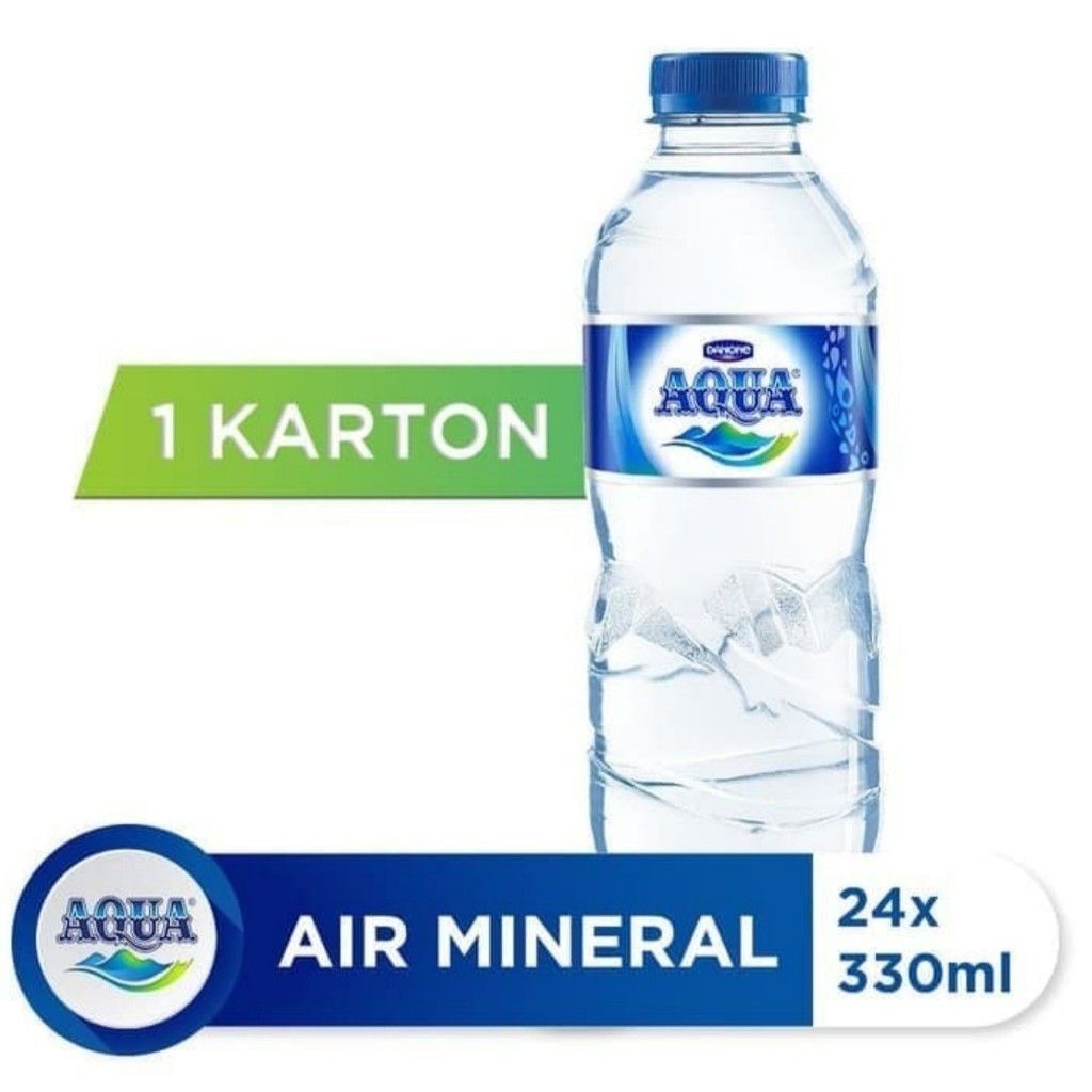 Jual Aqua 330 mL (1 Karton) | Shopee Indonesia