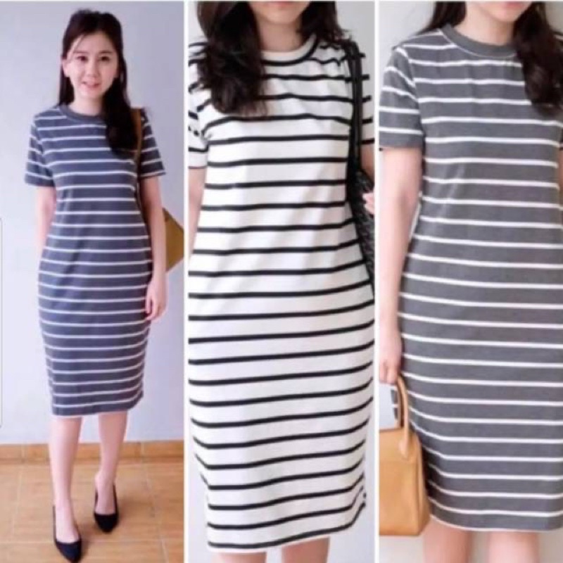 Jual Dress salur midi | Shopee Indonesia