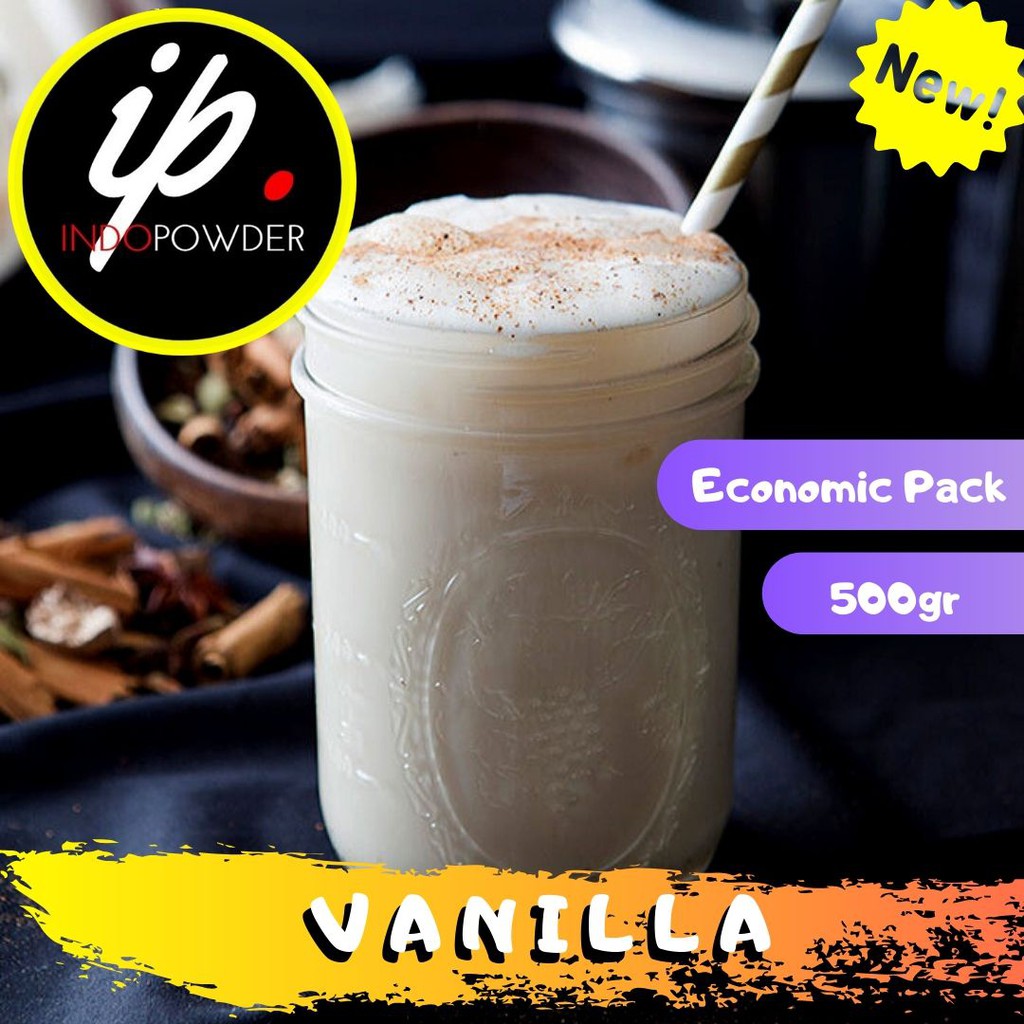 Jual 500 GRAM - Bubuk VANILLA 500gr - Bubuk Minuman rasa VANILLA 500gr ...