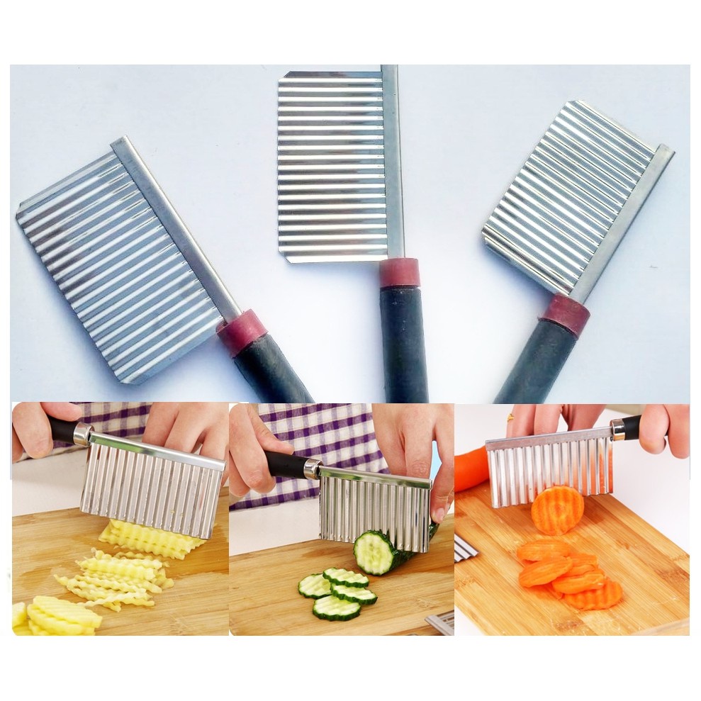 Jual PISAU ACAR / POTONGAN KENTANG /PISAU MANISAN GOBED | Shopee Indonesia