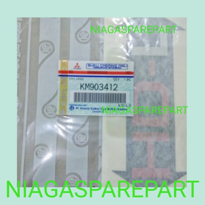 Jual STICKER HDL - KM903412 MITSUBISHI ORIGINAL STIKER LABEL HD-L ...