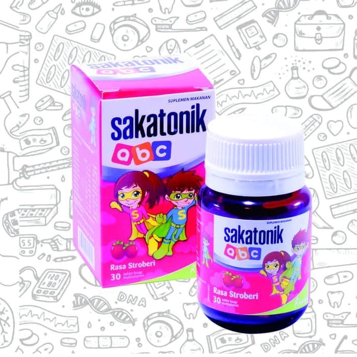 Jual Sakatonik ABC Anak Rasa ANGGUR 1 Botol isi 30 Tablet | Vitamin ...