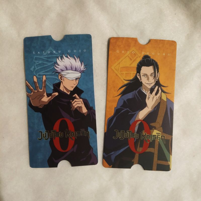 Jual Collectible Tickets Jujutsu Kaisen JJK Gojo Geto | Shopee Indonesia