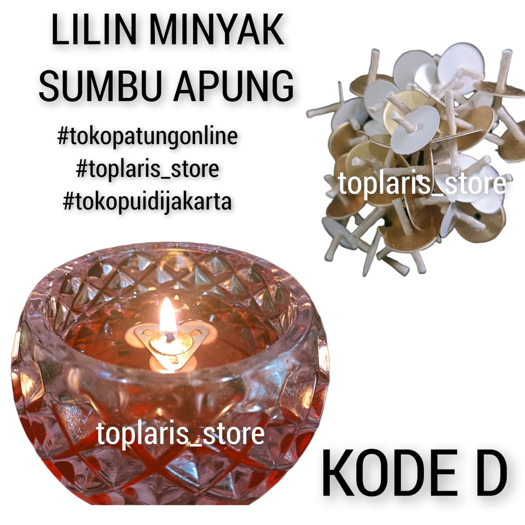Jual Lilin Apung/Sumbu Pelita Plus Pelampung Kualitas Bagus 001 ...