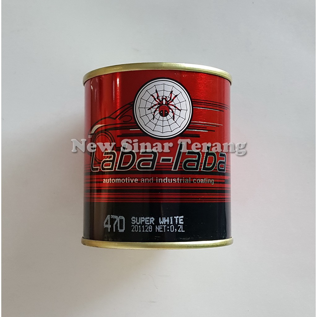 Jual Cat Laba - Laba NC 470 Super White 200cc (utk Wilayah Sumsel ...