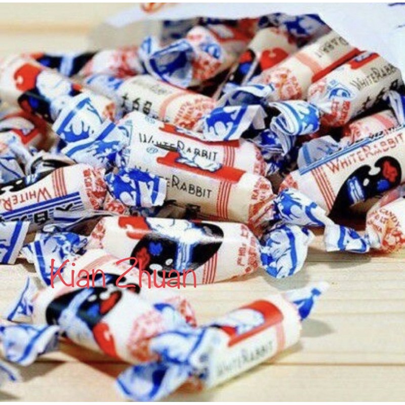 Jual Permen Susu Kelinci 180gr / White Rabbit Milk Candy (NON HALAL ...