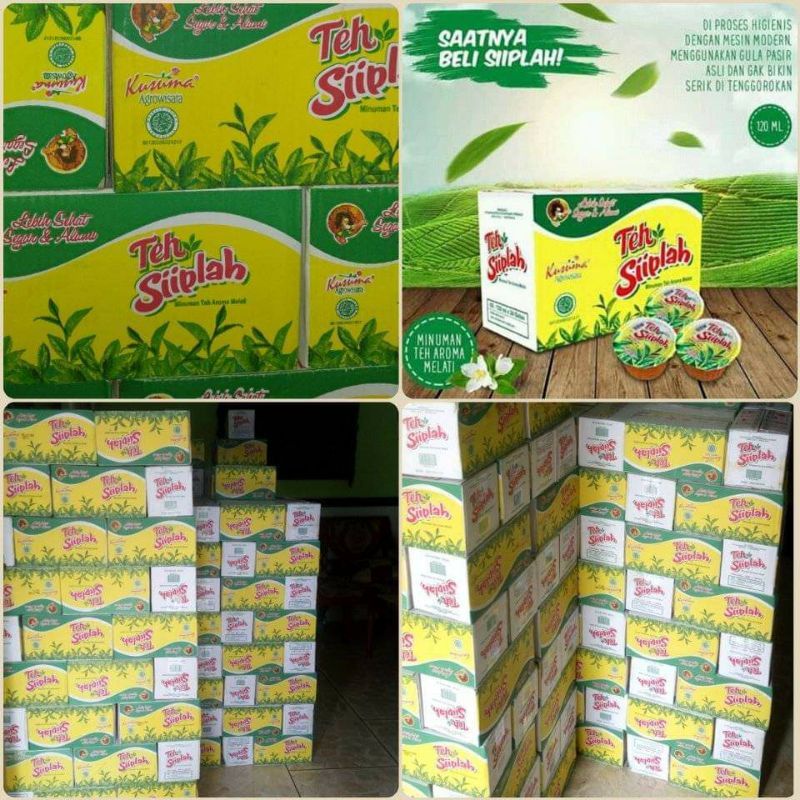 Jual TEH SIIPLAH rasa Melati 120 ML (Kartonan) | Shopee Indonesia