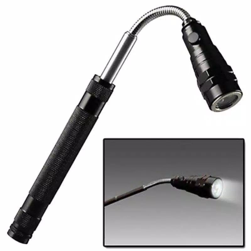 Jual LED Telescopic Flexible Magnetic Pick Up Flashlight | Shopee Indonesia
