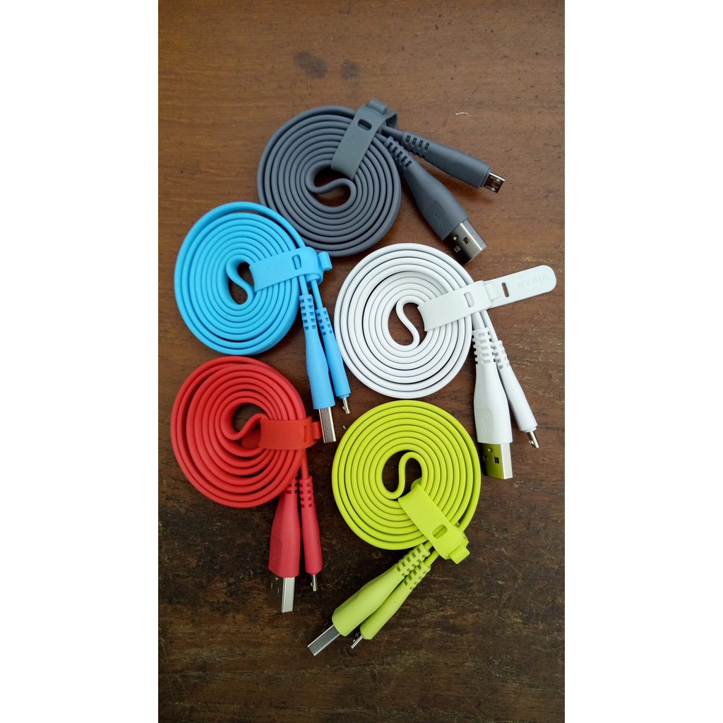 Jual KABEL DATA VIVAN CSM 100 S 2A 1M MICRO USB CSM100 DATA CABLE ...