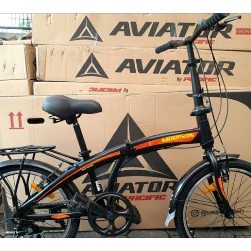 Jual Sepeda Lipat 20 inch morison 7 speed | Shopee Indonesia