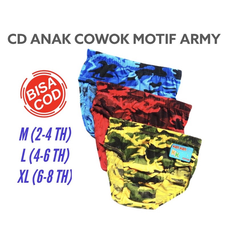 Jual CD Celana Dalam Anak Sempak Anak Laki Laki Cowok Katun / Celana ...