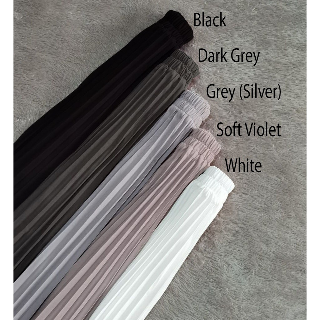 Jual Rok Plisket - Rok Wanita Selutut Mrs4 | Shopee Indonesia