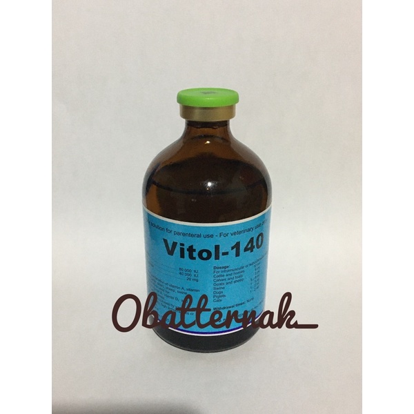 Jual Vitol 140-ADE VItamin Perbaikan produktivitas Hewan Ternak ...