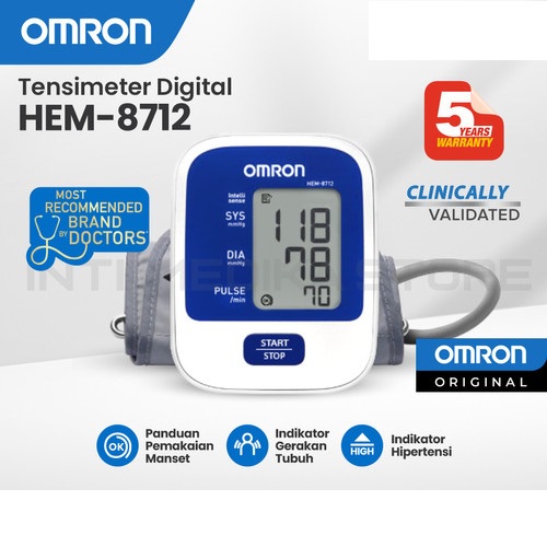 Jual Tensimeter Digital Alat Cek Pengukur Tekanan Tensi Darah Otomatis Blood Pressure Monitor ...