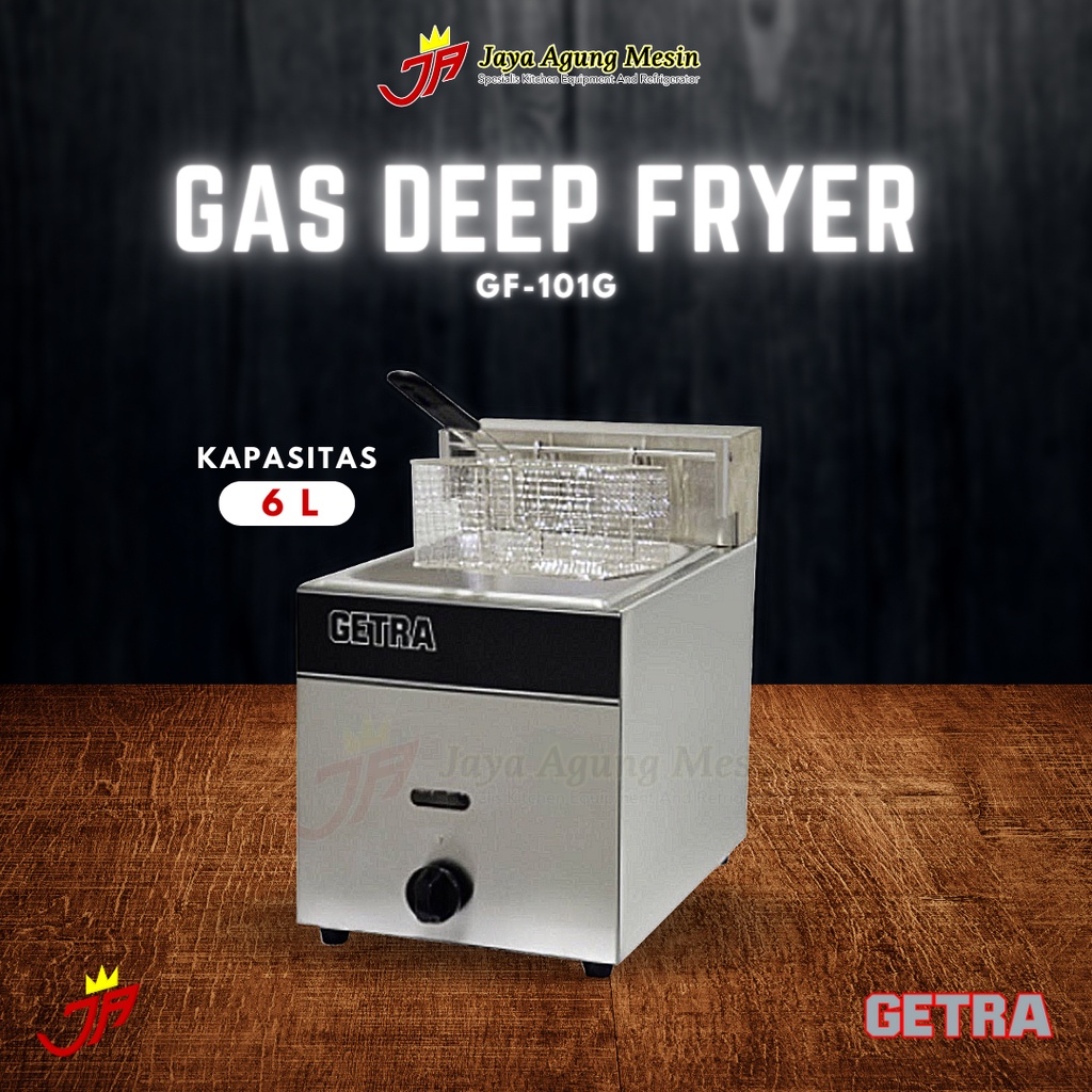 Jual GETRA GAS DEEP FRYER TYPE GF-101G /Penggorengan gas /Gas Deep ...