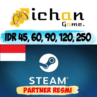 Jual [ OFFICIAL ] Steam Wallet IDR 6k - 102k /Voucher INDONESIA Rupiah ...