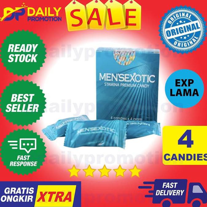 Jual Mensexotic Candy Permen Obat Vitalitas Stamina Kuat Laki Pria ...