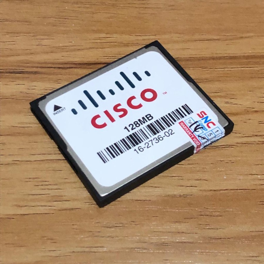 Jual Cisco CF 128MB Compact Flash Memory Industry Original | Shopee ...