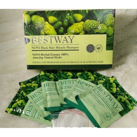 Jual BESTWAY NONI MAGIC COLOR HAIR DYE SHAMPOO PEWARNA RAMBUT CAT 1KTK ...