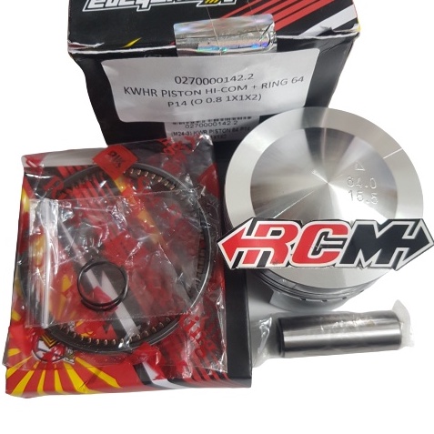 Jual RING PISTON HI-COM HICOM SEHER SEKER KIT SET PIN PEN 14 UK 64MM 64 MM KLX 150 CRF 150 ...