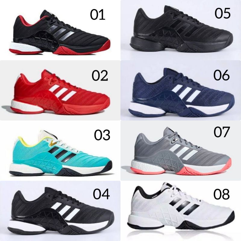 Jual Sepatu Tennis Pria Adidas Barricade Guarented Premium Sepatu ...