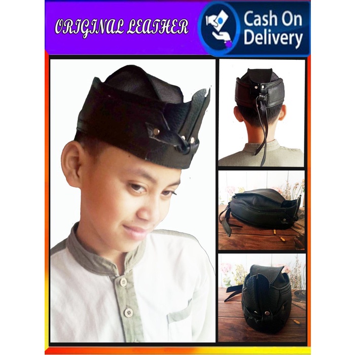 Jual Topi Sunda Topi Siliwangi Topi Kulit Asli 100% Original | Shopee ...