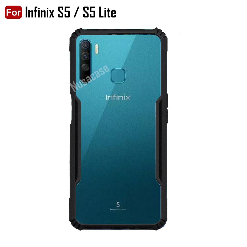 Jual Case Infinix S5 / S5 Lite Smart 5 Hardcase Transparant Shockproof ...