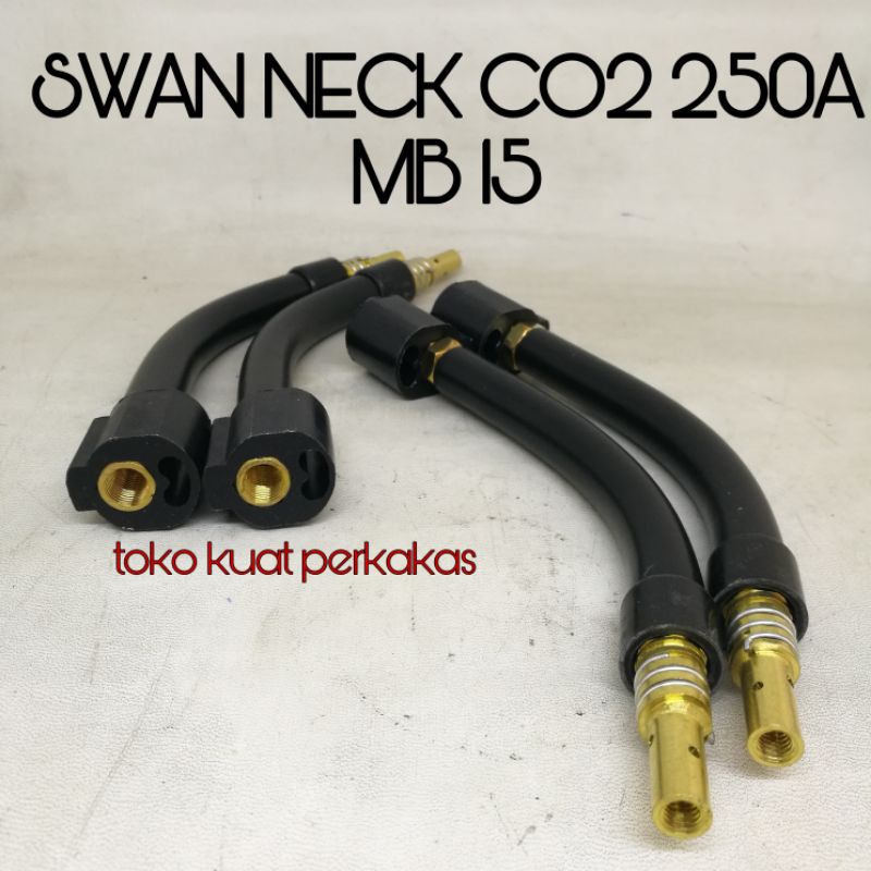 Jual Kepala stang mig swan neck head MB15 mesin las CO2 250A | Shopee Indonesia