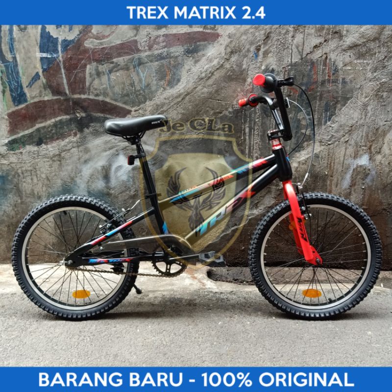 Jual Sepeda Anak Laki BMX 20 Inch TREX MATRIX 2.4 | Shopee Indonesia