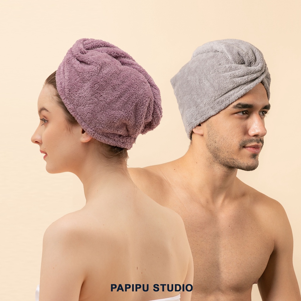 Jual HAIR TOWEL MICROFIBER BY PAPIPU STUDIO \ HANDUK RAMBUT | Shopee ...