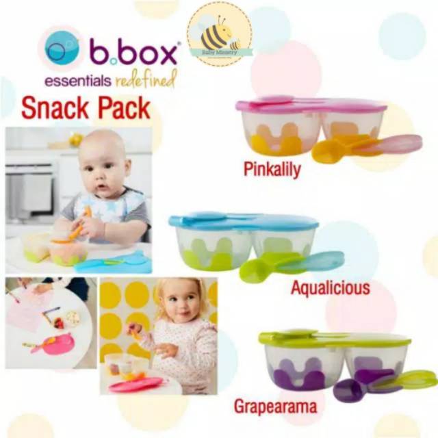 Jual B.BOX Snack Pack / tempat makan bayi / tempat makan anak / bbox ...