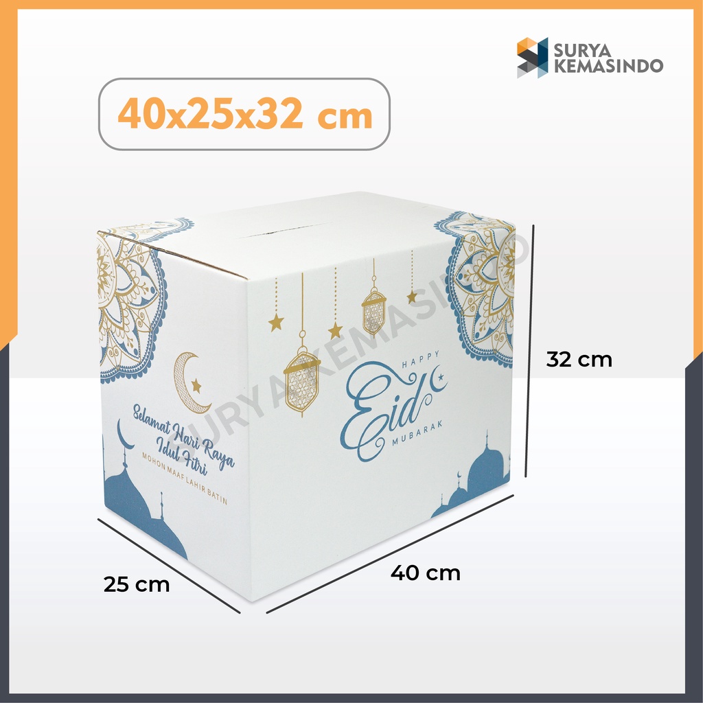 Jual Box Parcel 40x25X32 (Besar) Kardus/Parcel/Parcell/Lebaran/Idul ...