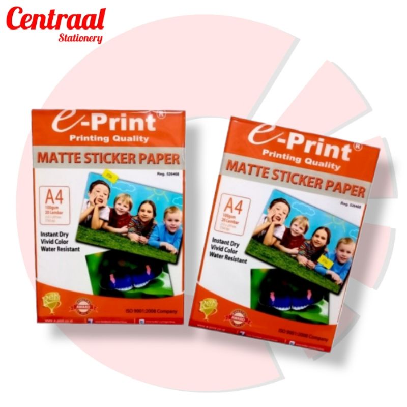 Jual Kertas Photo Eprint Sticker Matte A4 | Shopee Indonesia
